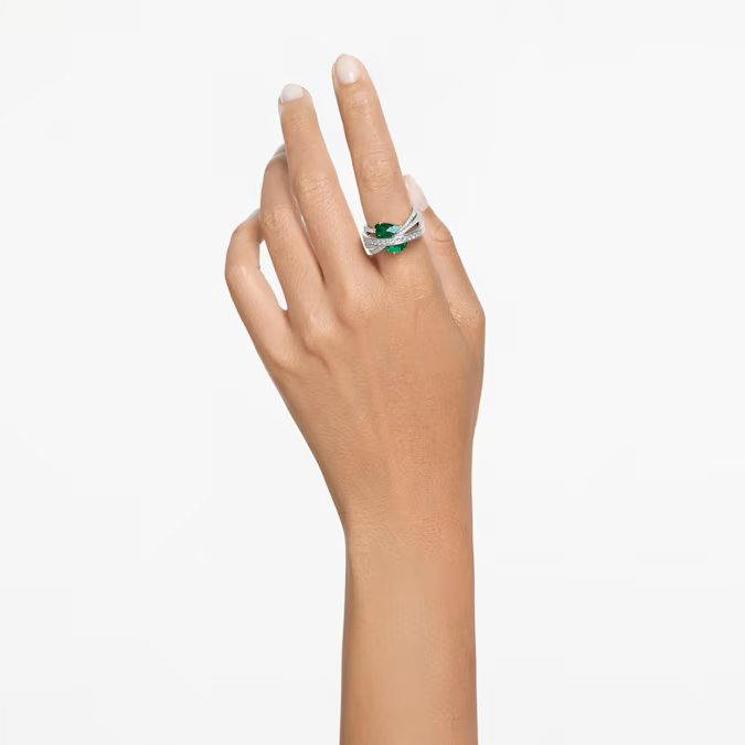 Swarovski attract trilogy ring store